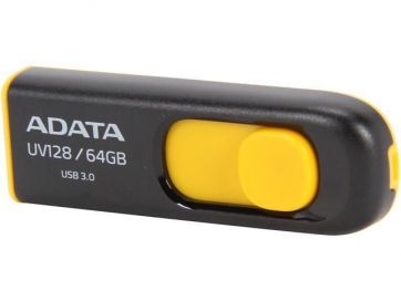 Adata - AData USB Fleš 64GB USB 3.0 Zuti, AUV128-64G-RBY