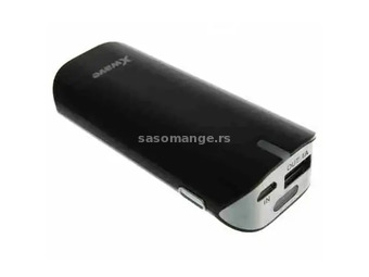 Dodatna baterija 4400mAh USB&amp;USB micro kabl crna XWAVE