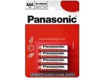 PANASONIC baterije R03RZ, 4BP - 4× AAA Zinc Carbon