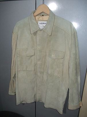 Kožna " yorn" jakna-sako-košulja broj 52 ( L ) iz