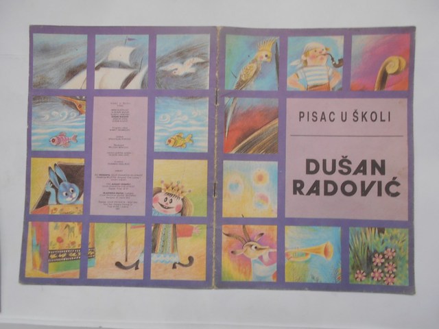 Pisac u školi - Dušan Radović