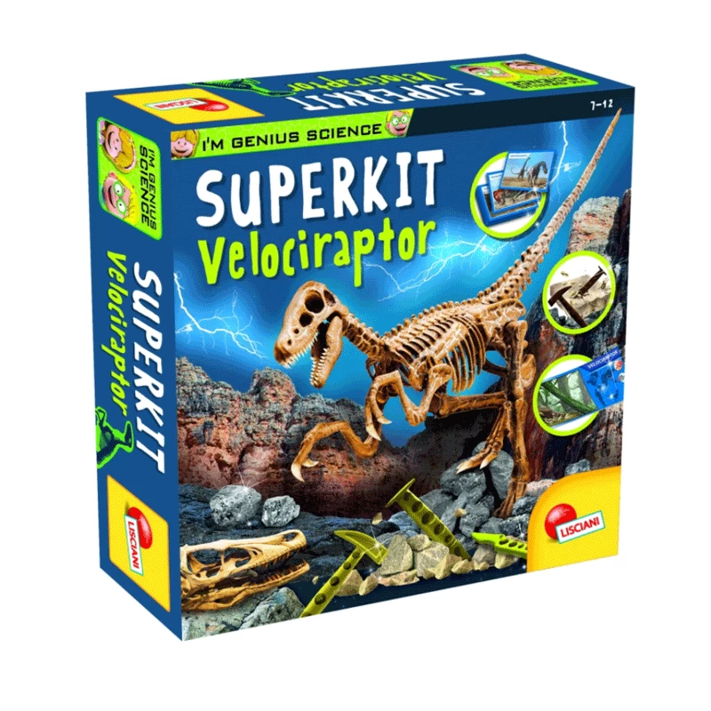 Mali Genije igračka za decu Super kit Velociraptor