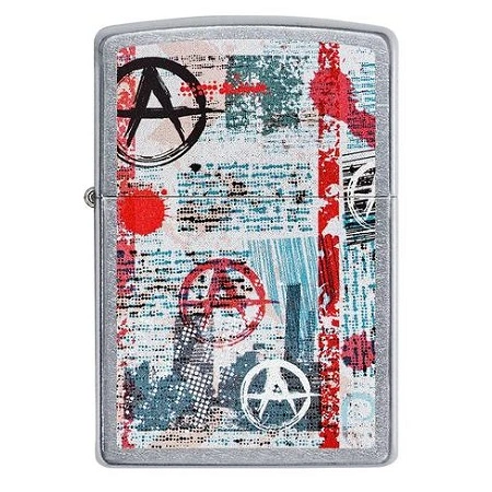 Zippo 207 Anarchy Design 49662