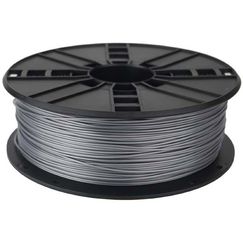 Gembird PLA Filament za 3D stampac 1,75mm kotur 1KG Srebrna | 3DP-PLA1.75-01-S