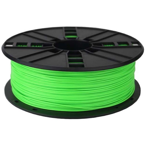 Gembird PLA Filament za 3D stampac 1.75mm, kotur 1KG Fluorescent Zelana | 3DP-PLA1.75-01-FG