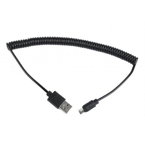 Gembird Spiralni kabl USB 2.0 na Micro-B 1.8m | CC-mUSB2C-AMBM-6