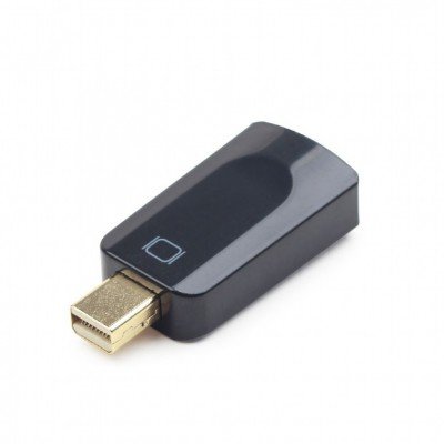 Gembird Adapter Mini DisplayPort na HDMI crna boja | A-mDPM-HDMIF-01