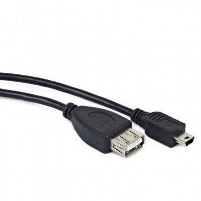 Gembird USB OTG AF to Mini-BM cable, 0.15 m | A-OTG-AFBM-002