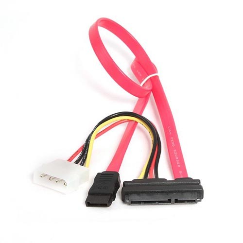 Gembird Serial ATA II data and power combo cable 35 cm/ 13.5 cm | CC-SATA-C1