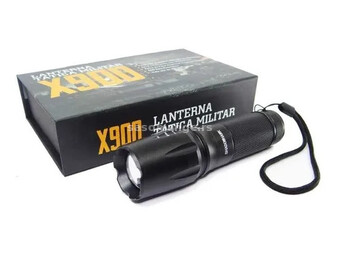 Taktička LED baterijska lampa X900
