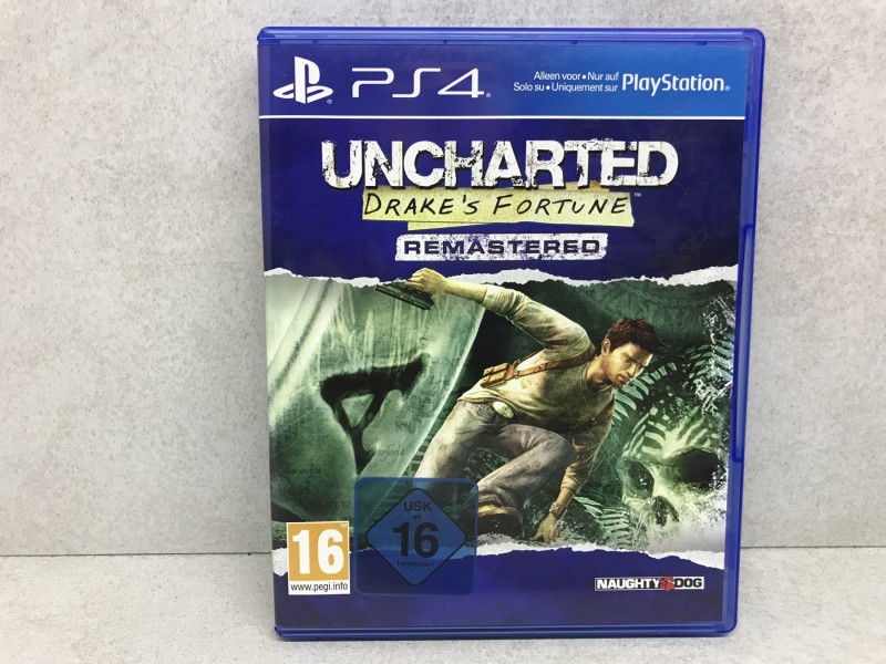 Uncharted Drakes Fortune REMASTERED - PS4 igra