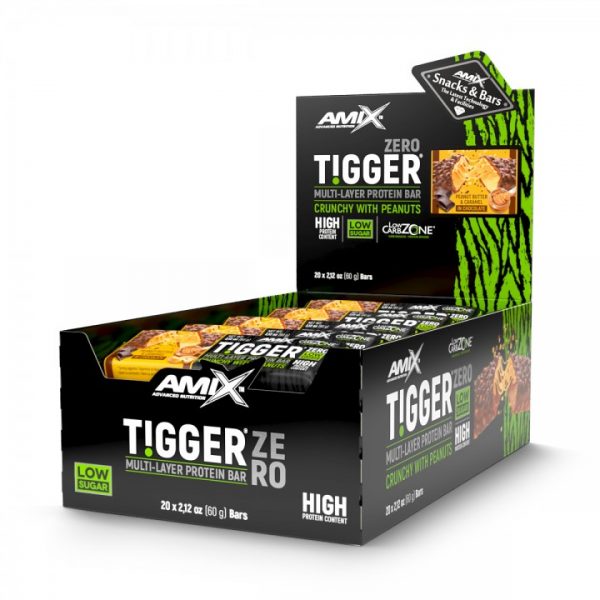 TIGGER ZERO PROTEIN BAR – Peanut Butter Cake