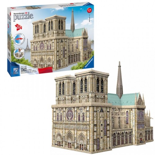 Puzle 3D Notre Dame