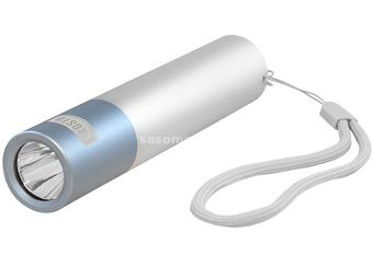 Punjiva baterijska LED lampa sa metalnim kućištem PL4051A/WH