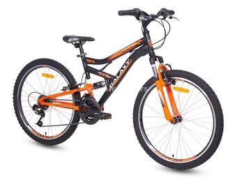 Bicikl FOCUS 400 24"/18 crna/narandžasta MAT