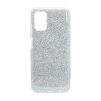 Maska Crystal Dust za Samsung A03s/ A037G srebrna