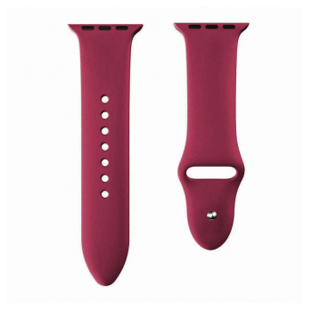 APPLE WATCH SILICONE STRAP ROSE RED S/ M 38/ 40/ 41MM