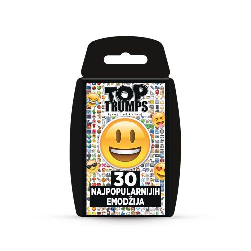 Top Trumps Top 30 Emotis Karte