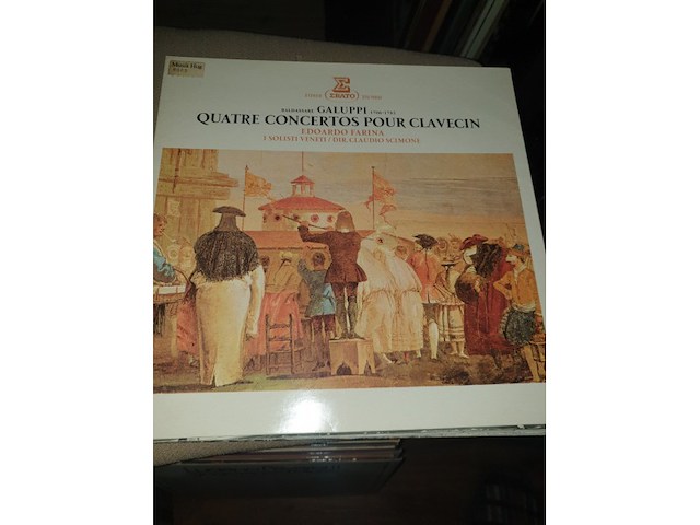 Quatre Concertos Pour Clavecin