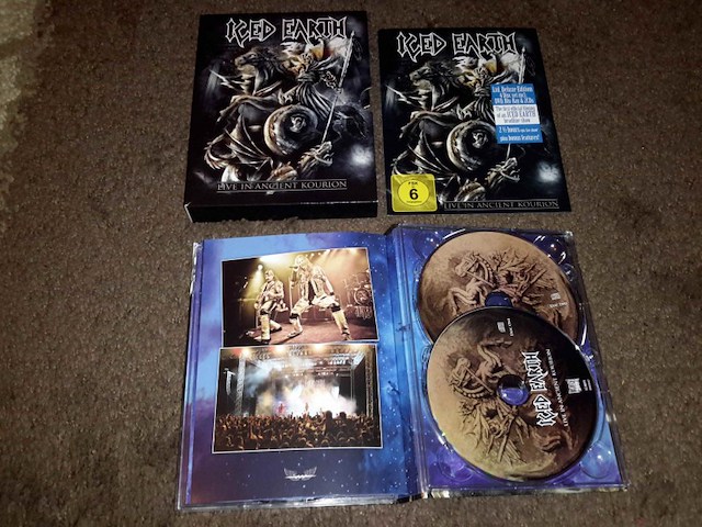 Iced Earth - Live in ancient Kourion 2CDa+DVD+Blu-Ray