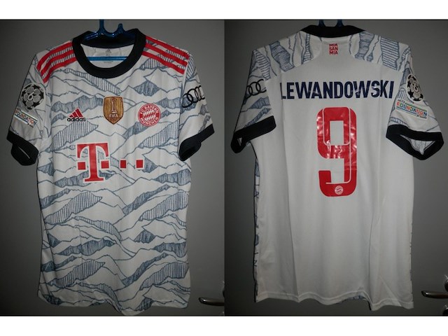Bayern Munchen dres 2021-22 Lewandowski 9 (Treći dres)