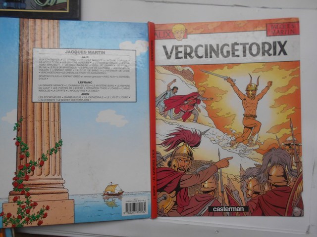 Strip FRA - Alix, Vercingetorix, Jacques Martin