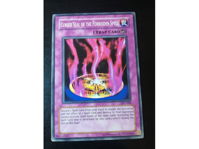 Yu-GI-OH!- Cursed Seal of the Forbidden Spell