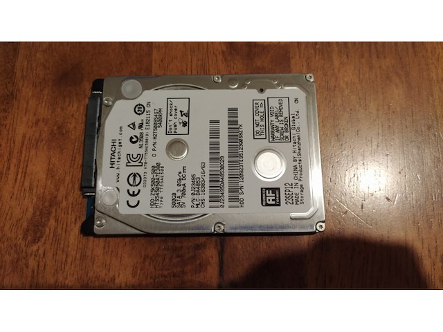 Hard disk SLIM Hitachi 500GB , SATA II , 70% helta