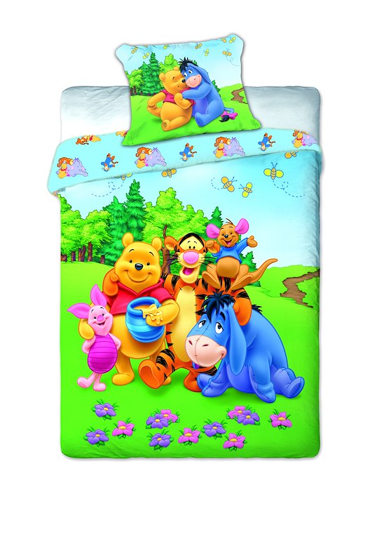 Posteljina za decu Winnie the Pooh 160×200+70x80cm-5904003371561