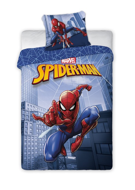 Posteljina za decu Spider-Man 160×200+70x80cm – 5907750586851