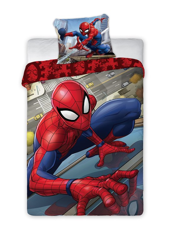 Posteljina za decu Spider-Man 160×200+70x80cm – 5907750586844