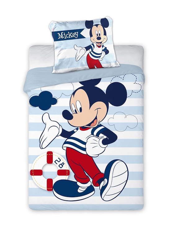 Posteljina za bebe Mickey 100×135+40x60cm – 5907750576531