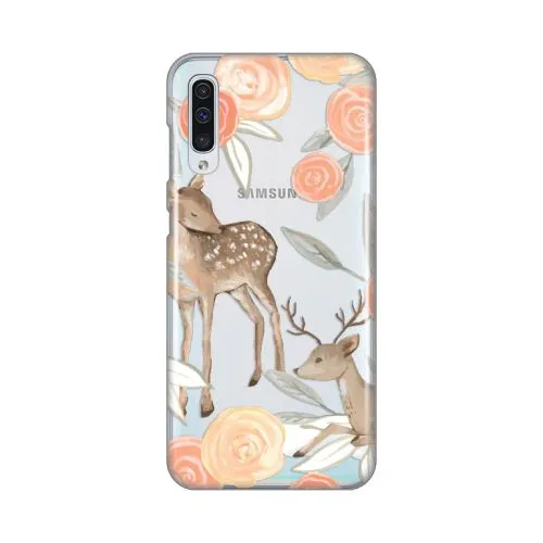 Silikonska futrola - maska print Skin za Samsung A307F/A505F/A507F Galaxy A30s/A50/A50s Flower Deer