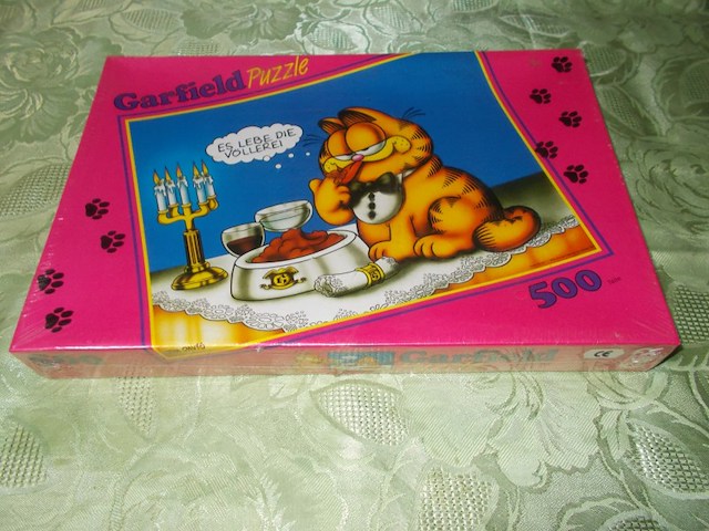 Garfield Puzzle - 500 Pcs -Schmid West Germany - 1978 g