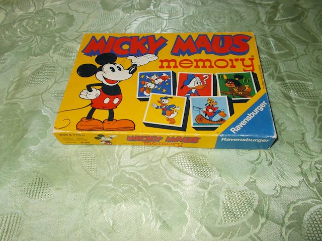 Micky Maus memory - Ravensburger - 1980 - West Germany