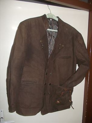 Kožna jakna - sako broj 51-52 ( L ) uniseks, lepo
