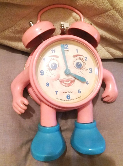 Stari dečiji sat Miss Ticki Tack - vintage