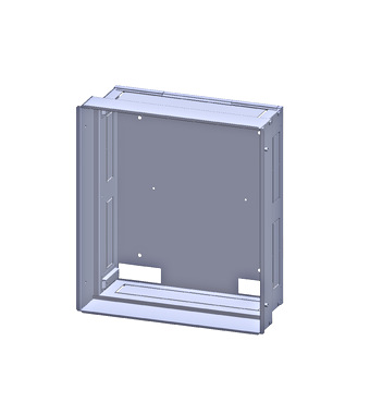 Nazidno kućište - M3000, 2MW-12, dubine 250mm