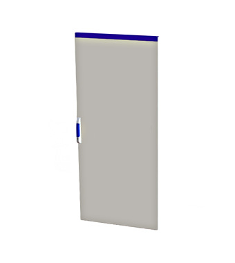 Metalna vrata, jednokrilna V=2000 Š=1000 mm
RAL7035