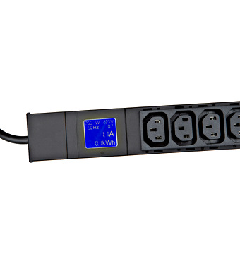 IT METER LINE - 19" PDU Meter 12xC13, merenje snage,1HU,ALU