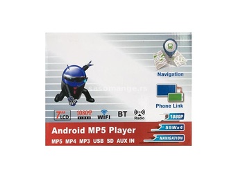 Android multimedija za auto 2DIN A708