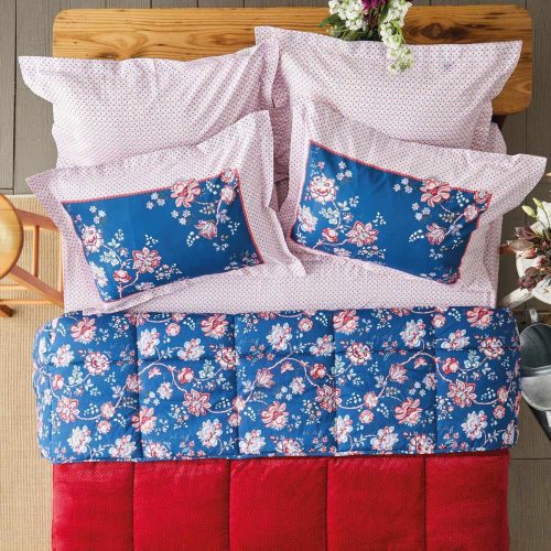 Ophelia Double Bedding Set Indigo