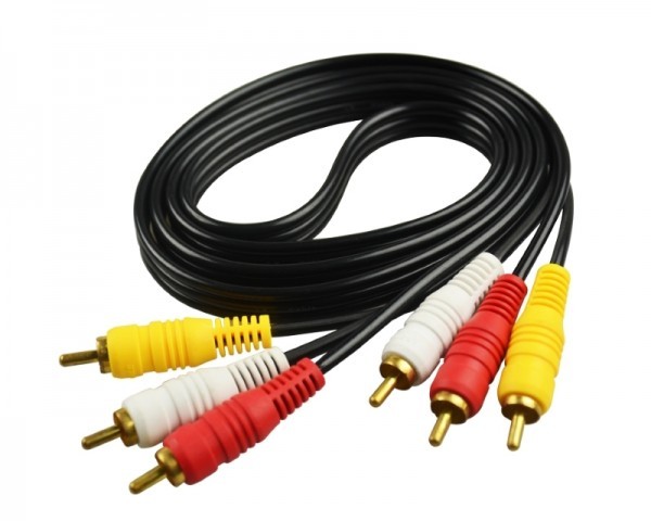 Cinc-cinc kabl (3RCA-3RCA) 2M