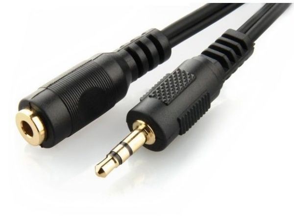 CCA-421S-5m Gembird 3.5 mm stereo audio extension kabl 5m