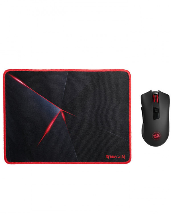 Redragon 2 in 1 Combo M652-BA Mouse (Wireless) and MousePad 38101