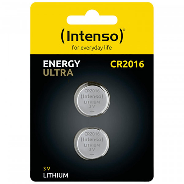 (Intenso) Baterija litijumska, CR2016/2, 3 V, dugmasta, blister 2 kom - CR2016/2