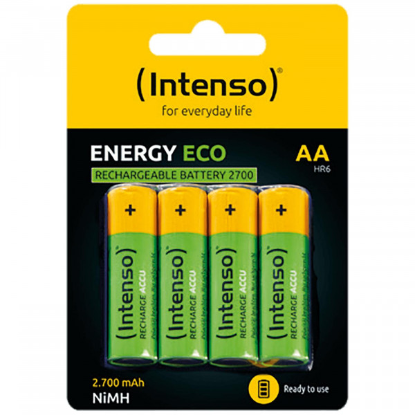 (Intenso) Baterija punjiva AA / HR6, 2700 mAh, blister 4 komada - AA / HR6/2700