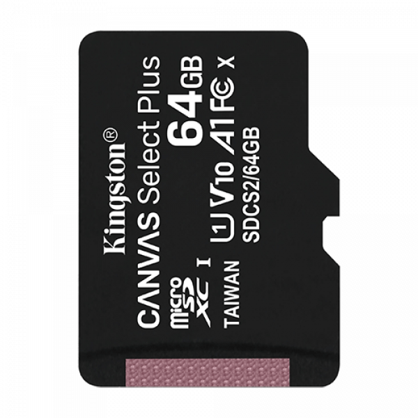 Kingston MicroSD 64GB SDCS2/64GBSP bez adaptera