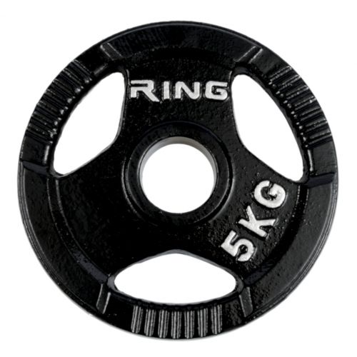 RING Olimpijski tegovi liveni sa hvatom 1x5kg RX PL14-5 (Rasprodato!)