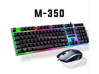 Gejming žičana tastatura i miš - AOAS M-350